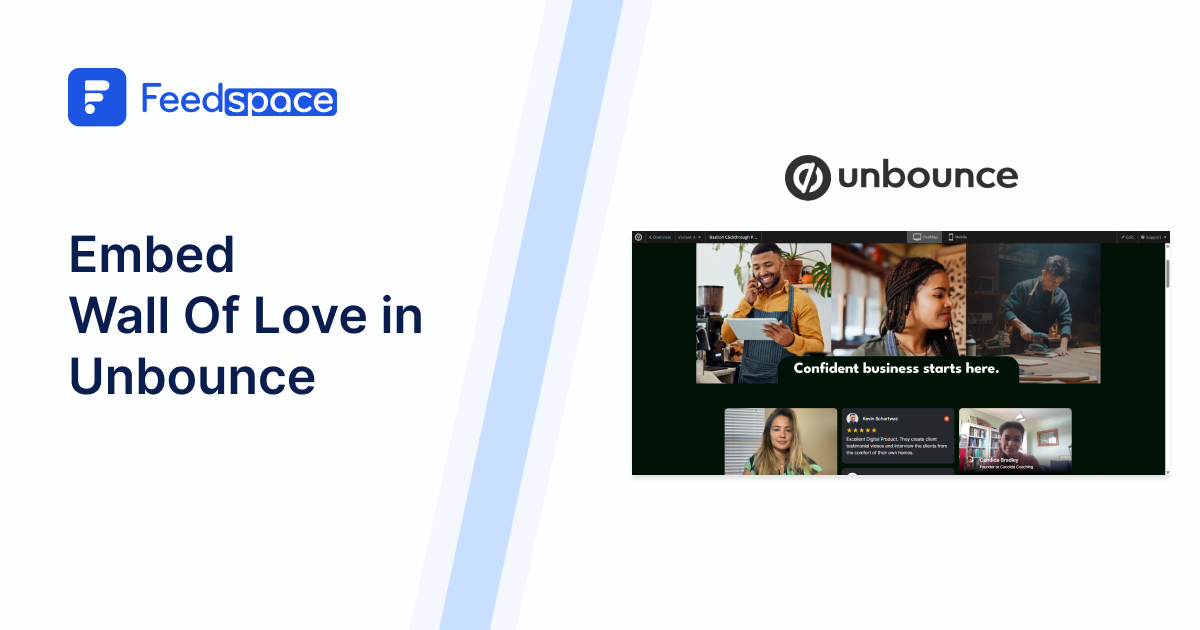 Embed Wall Of Love Code in Unbounce | Step-by-Step Guide