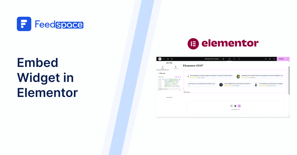 Embed Widget Code in Elementor | Step-by-Step Guide