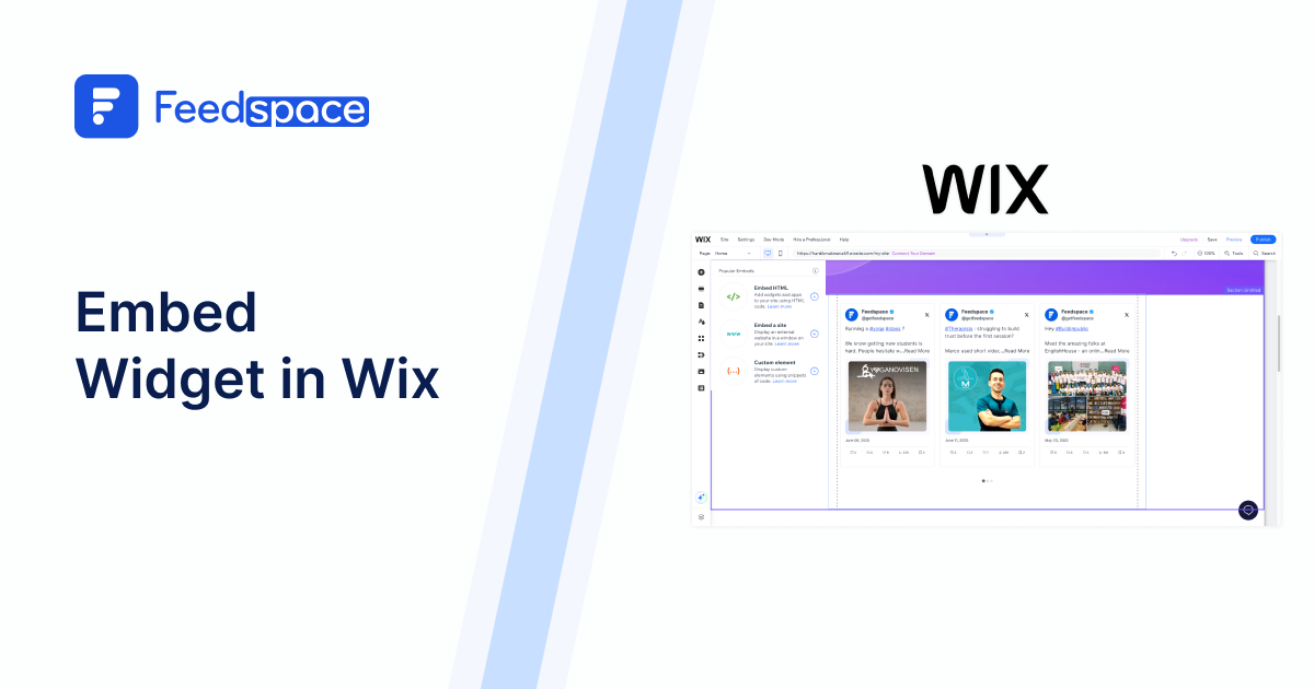 Embed Widget Code in Wix | Step-by-Step Guide