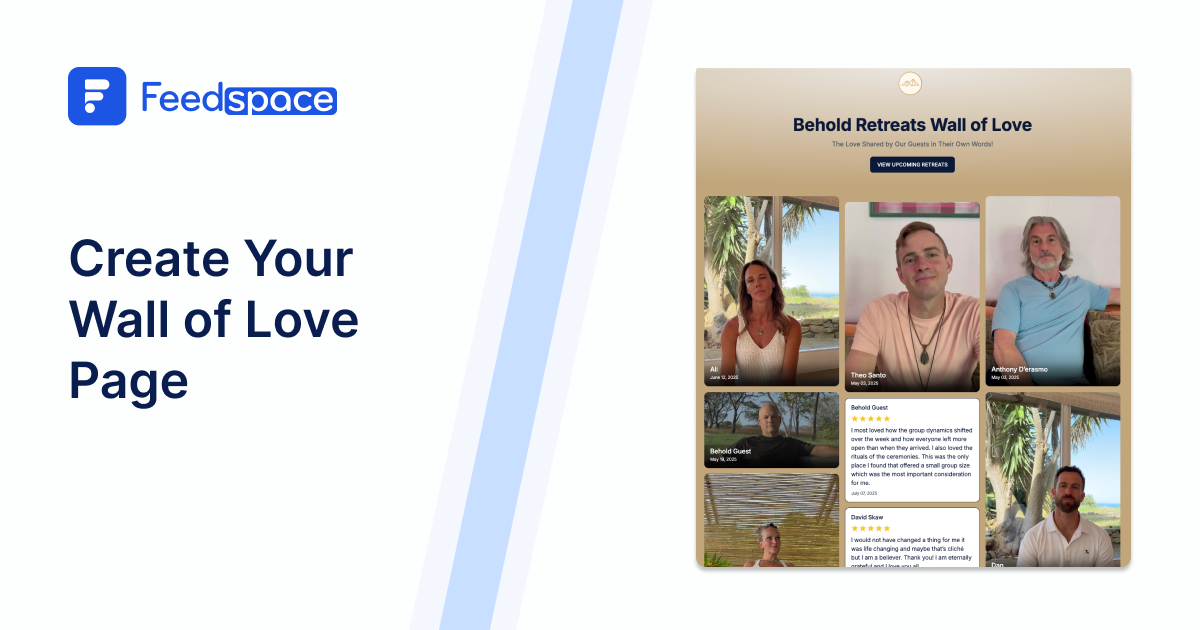 How to Create a Wall of Love Page