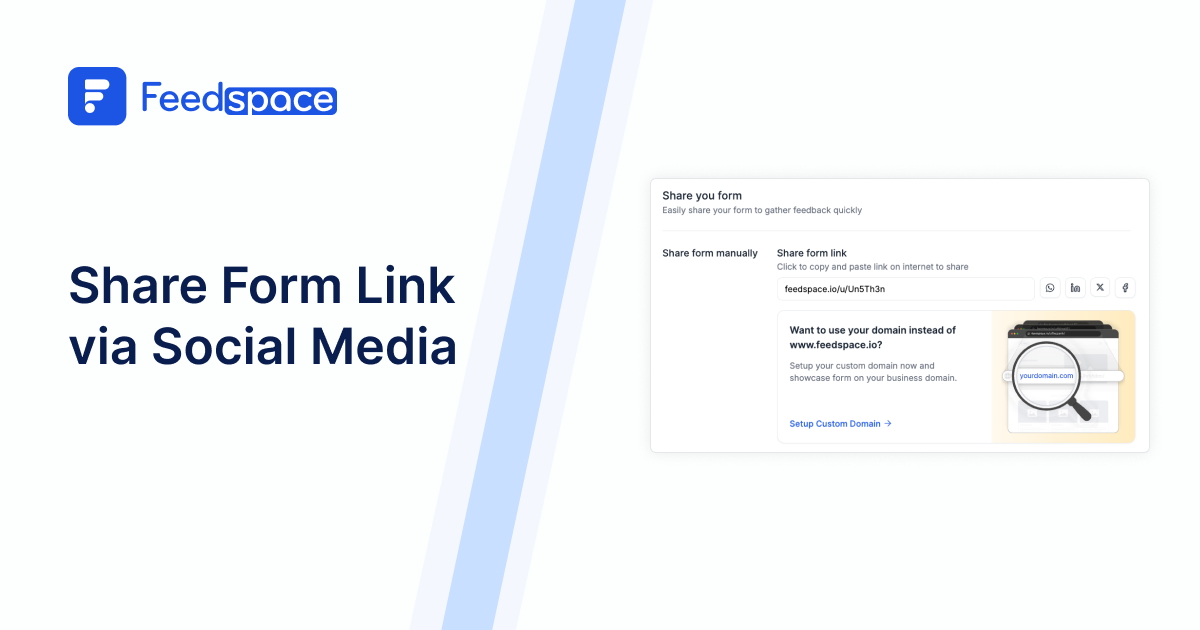 Step-by-Step Guide | Share Form Link via Social Media