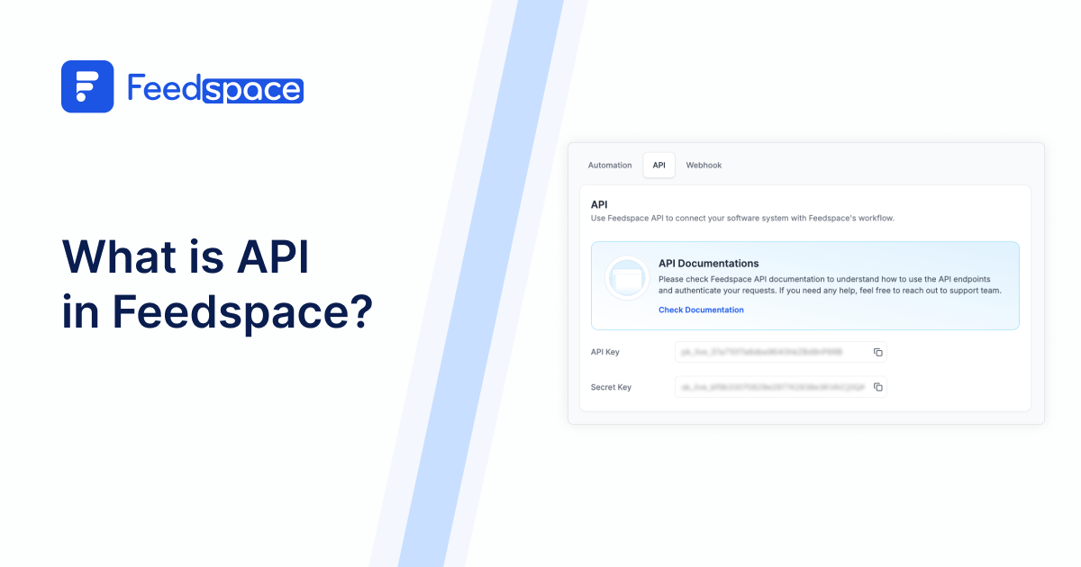 Use of Feedspace API – Automate and Integrate Customer Feedback