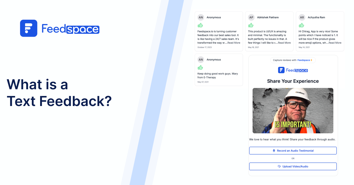 Text Testimonials to Collect and Showcase Customer Feedback
