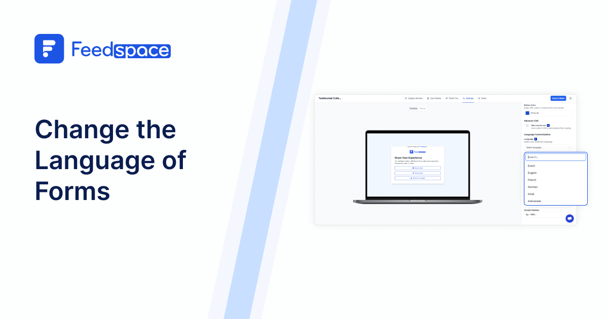 Change the Language of Forms | Step-by-Step Guide